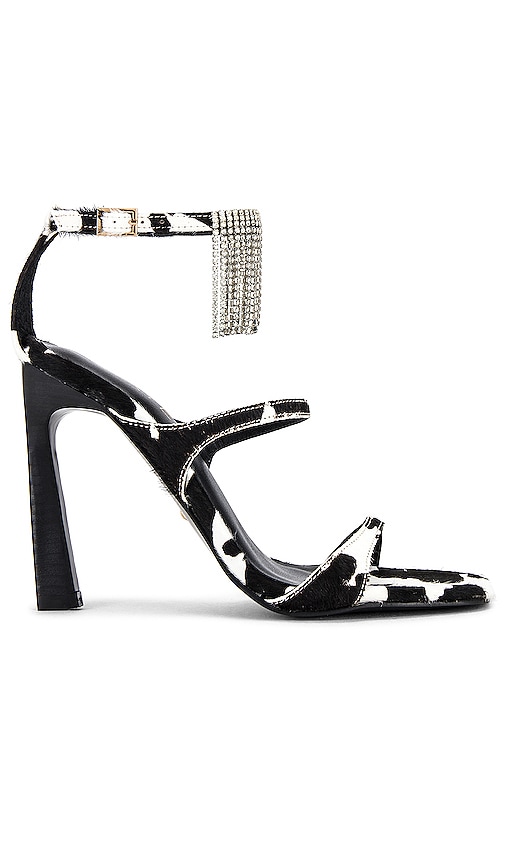 RAYE Trace Heel in Black & White | REVOLVE