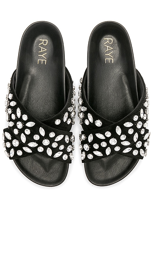 RAYE Tinsley Slide in Black | REVOLVE