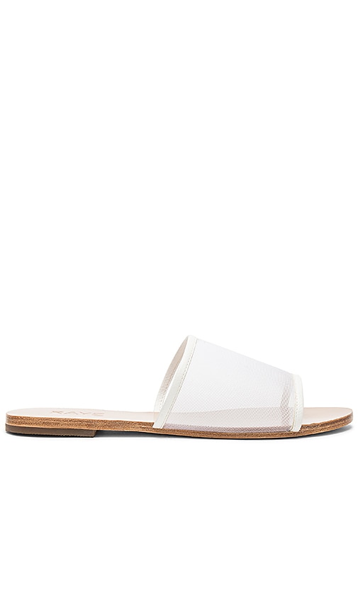RAYE Rena Slide in White | REVOLVE