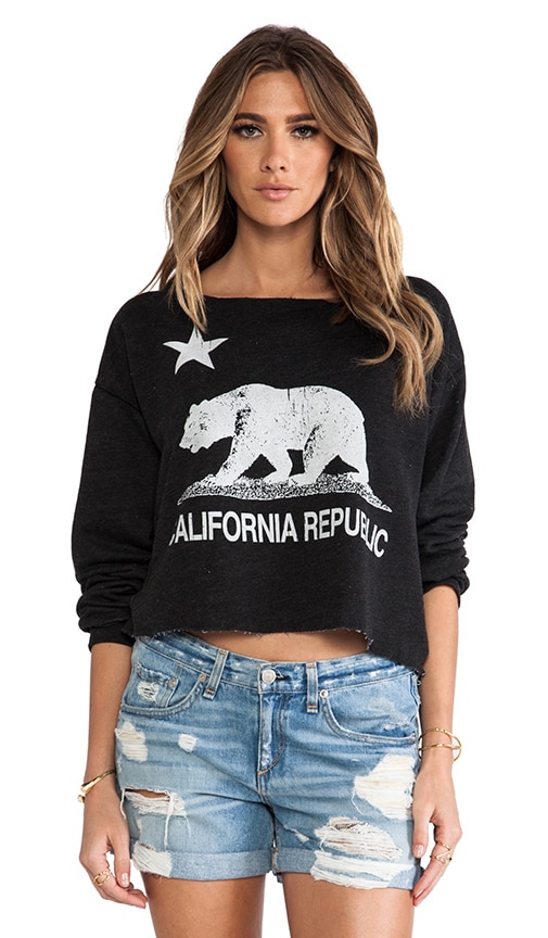 Rebel Yell x REVOLVE "California Republic" Lounger Fleece in Black ...