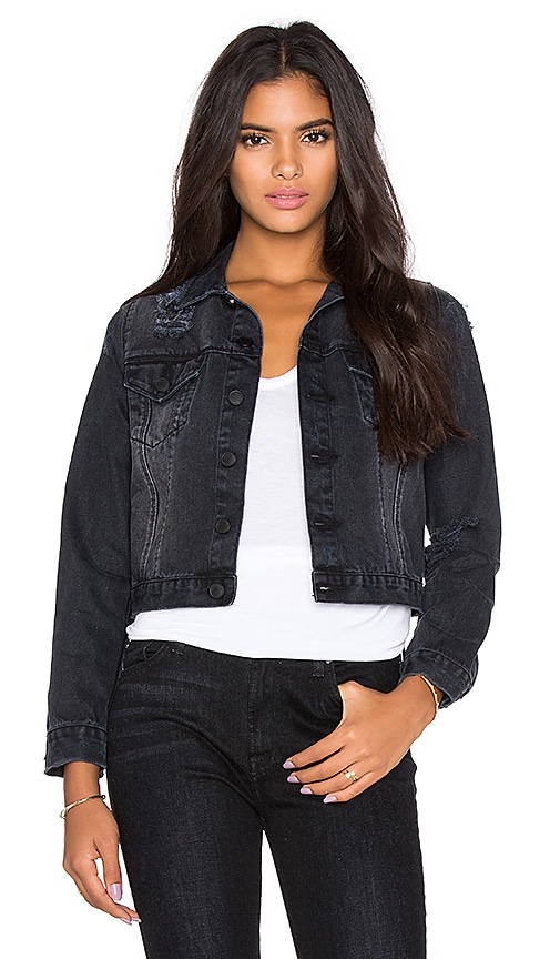 RES Denim Sister Awake Denim Jacket in Poison Destroyer | REVOLVE