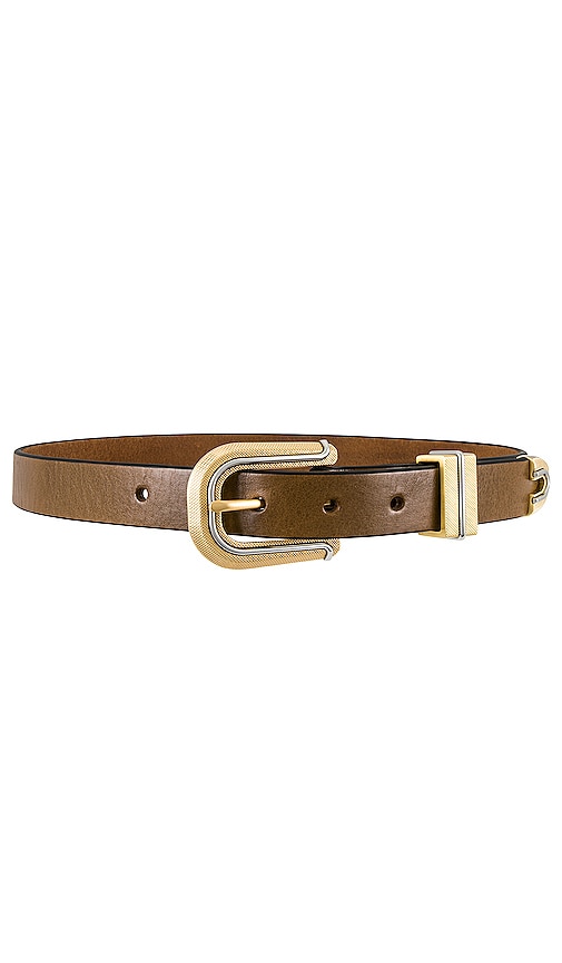 Rag & Bone Ventura Belt in Chestnut | REVOLVE