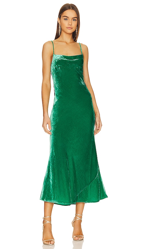 Rhode Jemima Dress in Emerald | REVOLVE