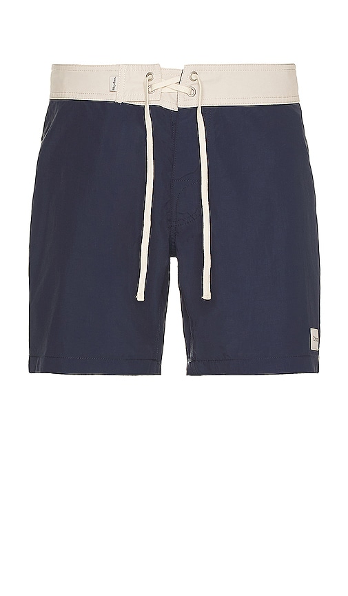 Rhythm Heritage Swim Trunk in Dark Navy | REVOLVE