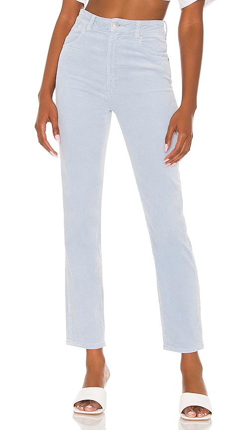 ROLLA'S Dusters High Rise Slim in Sky Blue Cord | REVOLVE