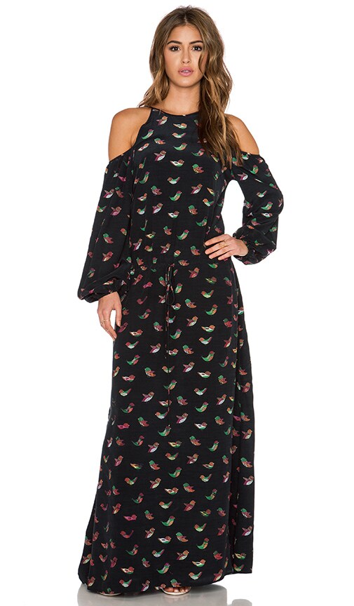 SAM&LAVI Stefania Maxi Dress in Love Bird | REVOLVE