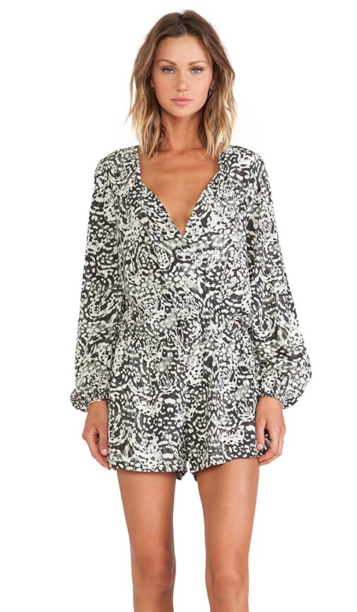 SAM&LAVI Althia Romper in Lima | REVOLVE