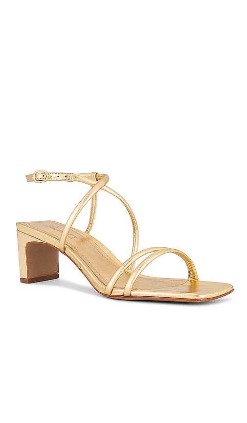 Women's Gold Strappy Heels: Sandals, Platforms & More | REVOLVE
