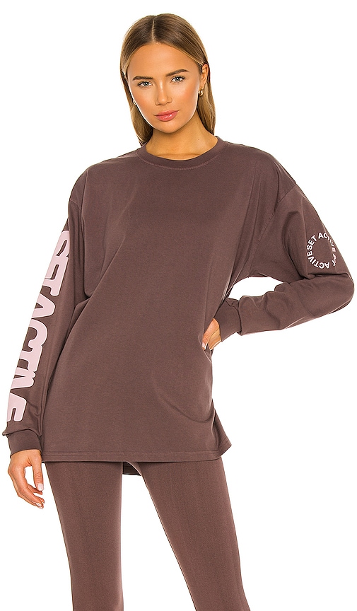 SET Active X REVOLVE Long Sleeve Boyfriend Tee in Monaco | REVOLVE