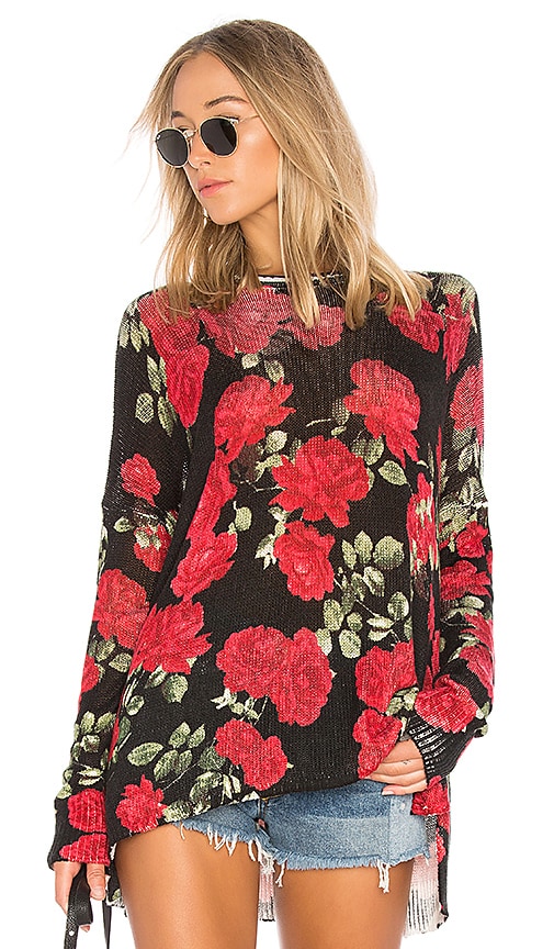Show Me Your Mumu Bonfire Sweater in Budding Rosemance | REVOLVE
