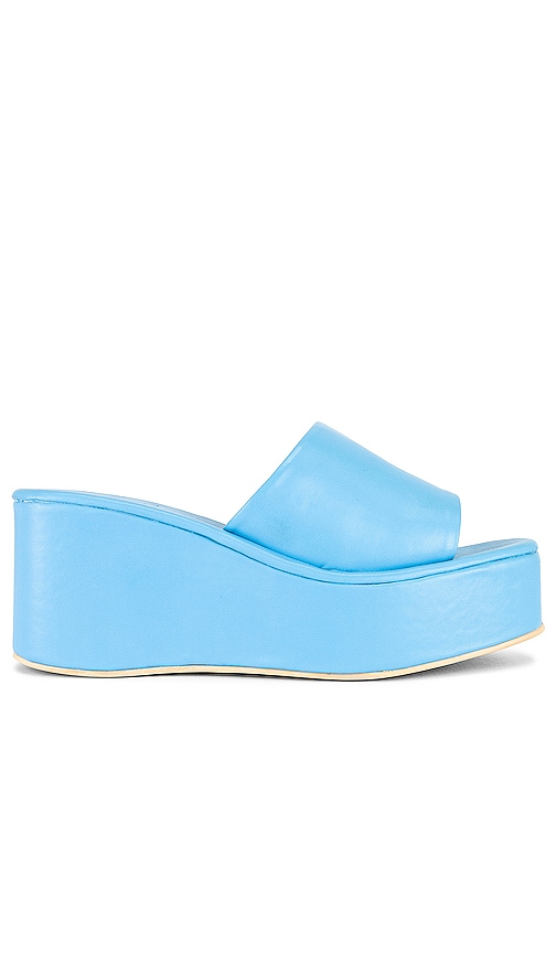 Sol Sana St. Sana Bristol Platform Sandal in Sky Blue | REVOLVE