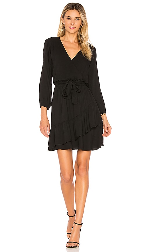 Splendid Wrap Dress in Black | REVOLVE