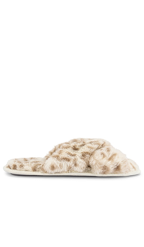Splendid Slide Slippers in Sand Leopard | REVOLVE