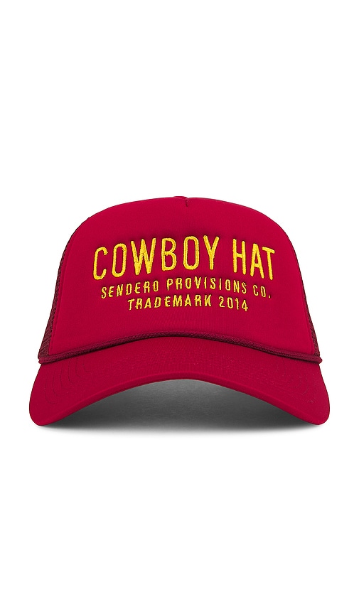 Sendero Provisions Co. Cowboy Hat in Burgundy | REVOLVE