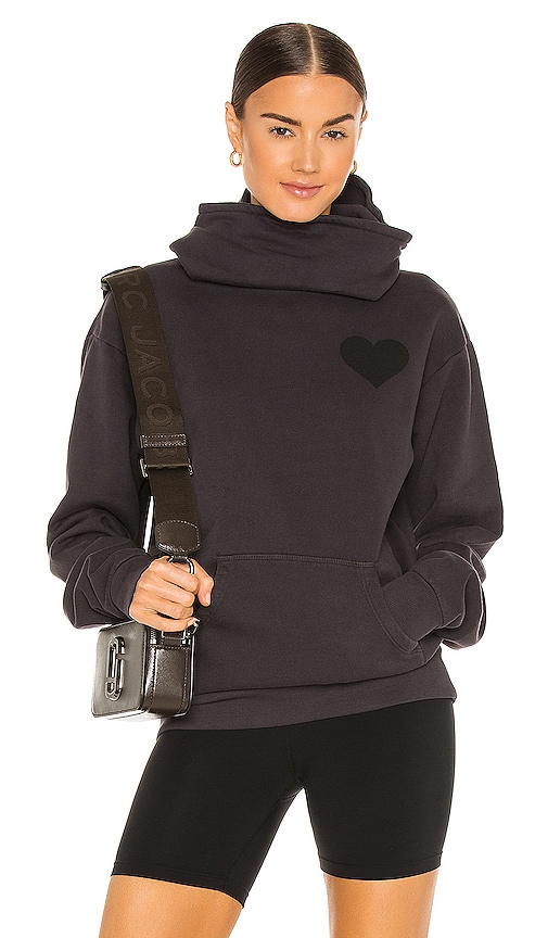 SPRWMN Face Cover Hoodie in Black | REVOLVE