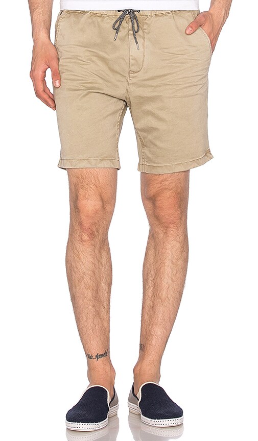 Scotch & Soda Chino Short with Elastic Waistband in Sand | REVOLVE