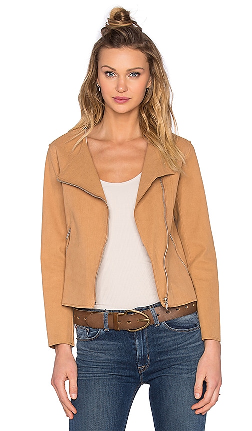 SUNCOO Dimitri Jacket in Camel | REVOLVE