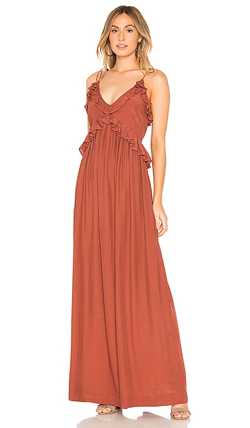 SWF Hannah Dress in Indian Red | REVOLVE