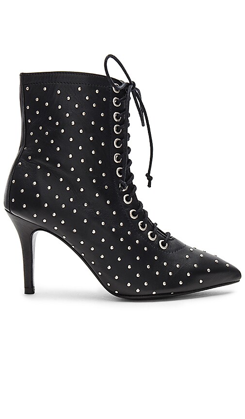 The Archive Delancey Boot in Studded Black Leather | REVOLVE