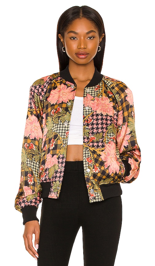 Tell Your Friends Bomber Jacket in Monte | REVOLVE