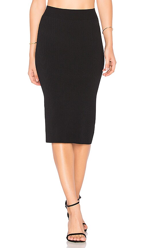 Theory Thermella Skirt in Black | REVOLVE