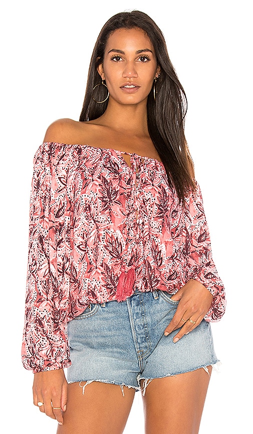 Tiare Hawaii Flora Top in Mauve Foliage | REVOLVE