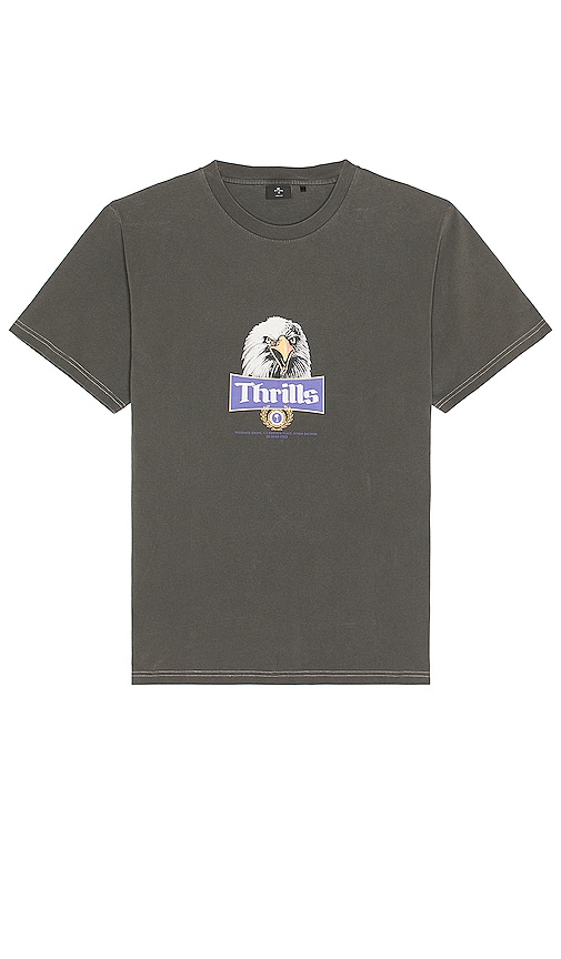 THRILLS Rise Above Merch Fit Tee in Merch Black | REVOLVE