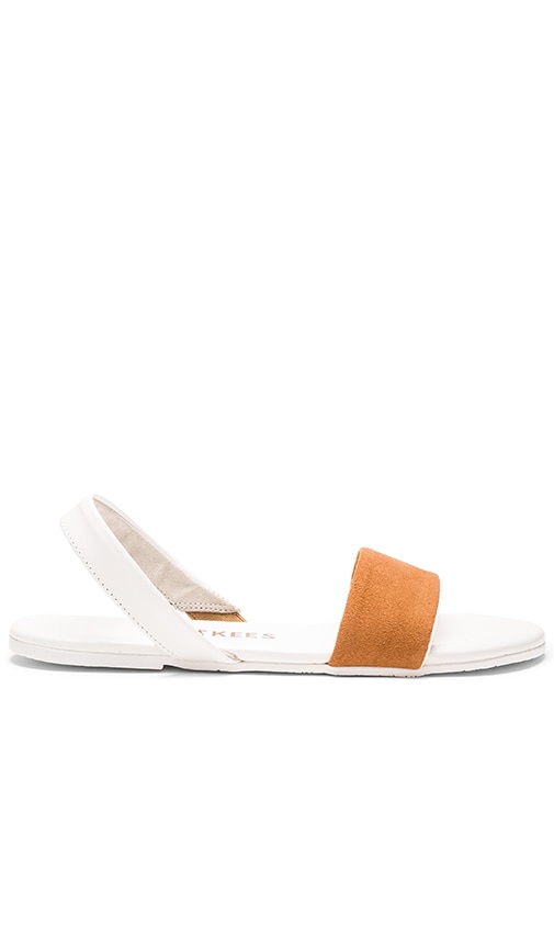 TKEES The Charlie Sandal in White Rum | REVOLVE