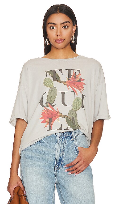 The Laundry Room Tequila Desert Oversized Tee in Star Dust | REVOLVE