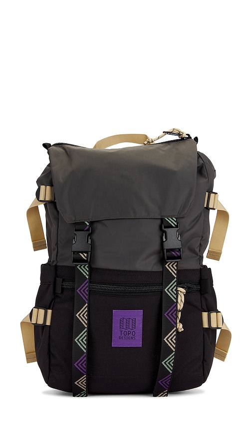 TOPO DESIGNS Rover Pack Classic Backpack in Asphalt & Black | REVOLVE