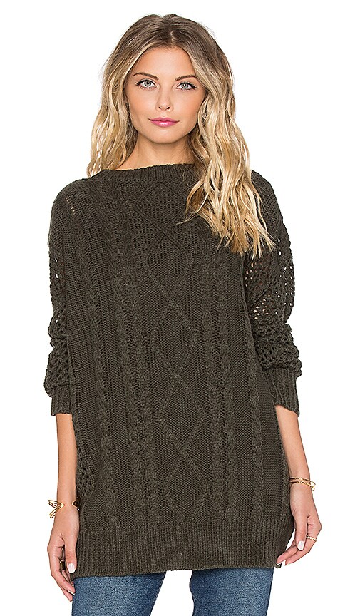 Tularosa Birkin Sweater in Olive | REVOLVE