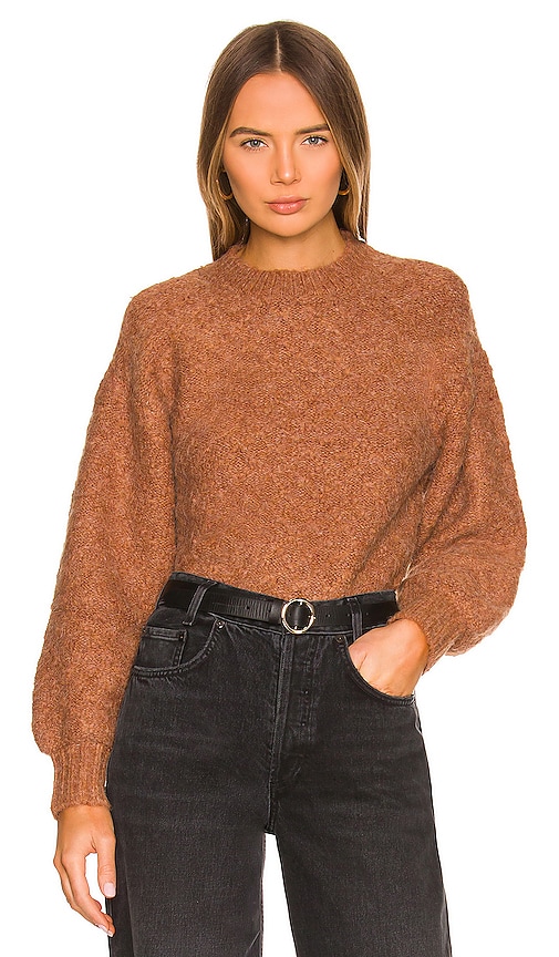 Tularosa Rumi Sweater in Rich Brown | REVOLVE