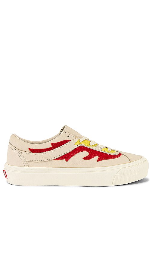 Vans Bold Ni Flamethrower in Antique White & Red | REVOLVE