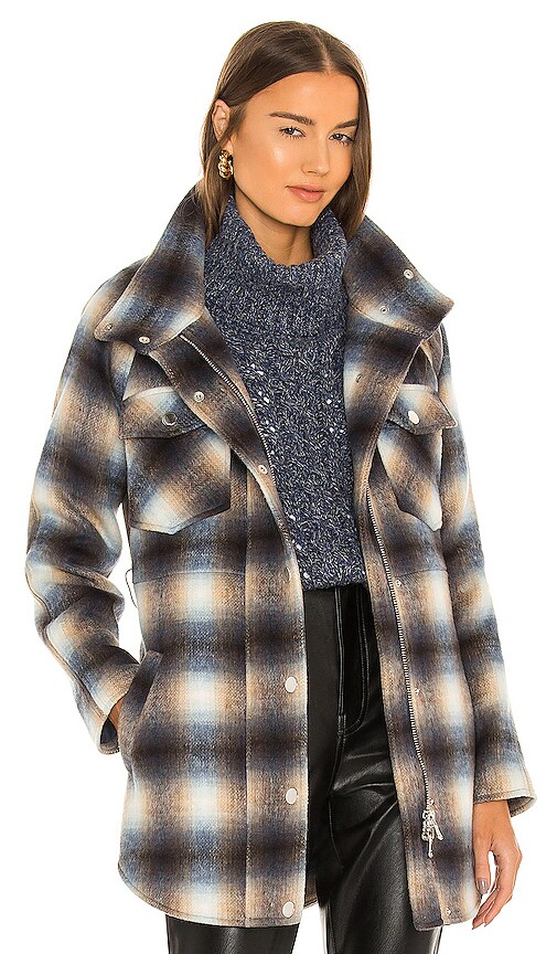 Veronica Beard Amari Jacket in Khaki Multi | REVOLVE