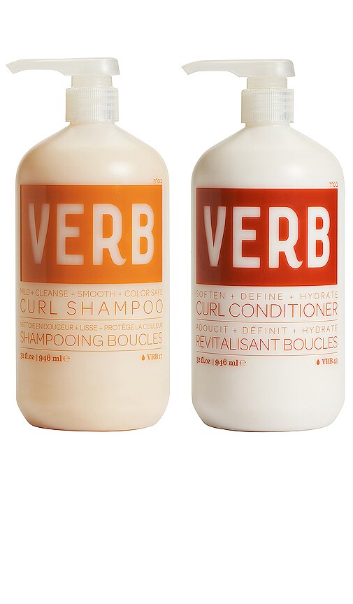 Verb Curly Hair Frizz Control Shampoo Conditioner VERB Curl Shampoo ...