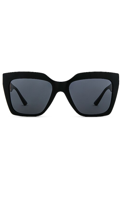 VERSACE Rock Icons Rectangle in Black & Dark Grey | REVOLVE
