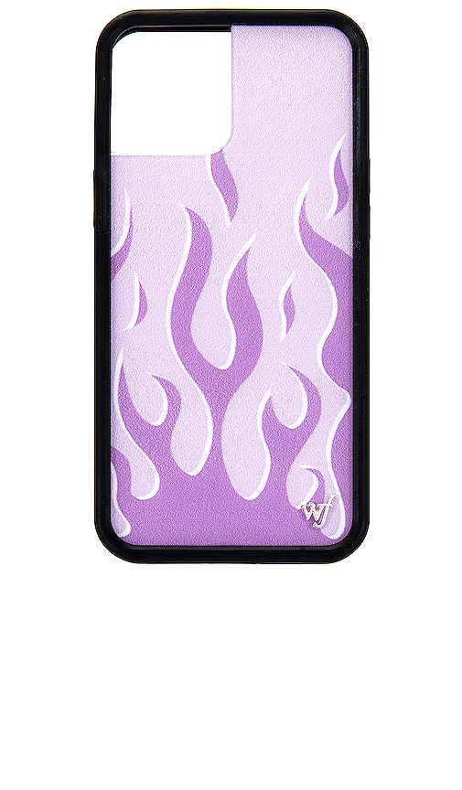 Wildflower iPhone 12 Pro Max Case in Lavender Flames | REVOLVE