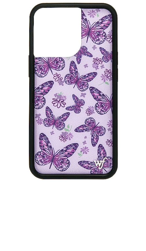 Wildflower iPhone 13 Pro Case in Lavender Butterfly | REVOLVE