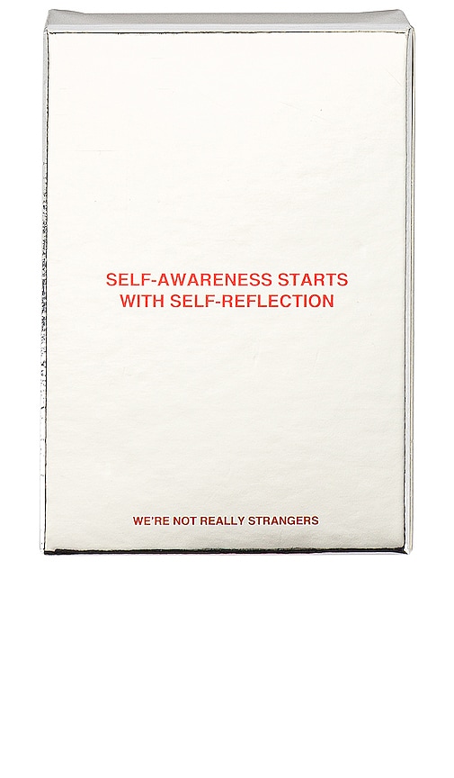 We're Not Really Strangers Self-Reflection Edition in White | REVOLVE