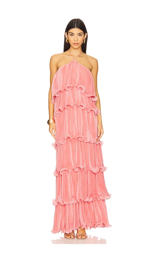 YAURA Imani Maxi Dress in Pink | REVOLVE