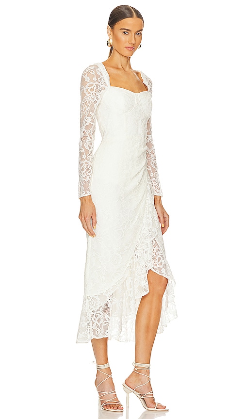 Yumi Kim Ariel Midi Dress In Hollywood Lace | ModeSens