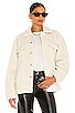 ANINE BING Rory Jacket in Cream | REVOLVE
