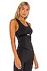 Adam Selman Sport Bonded Active Tank in Black | REVOLVE