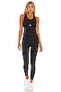 Adam Selman Sport Bonded Active Tank in Black | REVOLVE