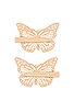 BRACHA Monarch Hair Clips in Gold | REVOLVE