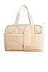 BEIS The Expandable Puffy Duffle in Beige | REVOLVE