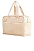 BEIS The Expandable Puffy Duffle in Beige | REVOLVE