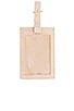 BEIS Passport and Luggage Tag Set in Beige Croc | REVOLVE