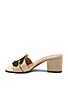 BCBGeneration Lacie Mule in Natural & Forest | REVOLVE