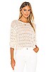 SWTR Crochet Pullover in Natural | REVOLVE